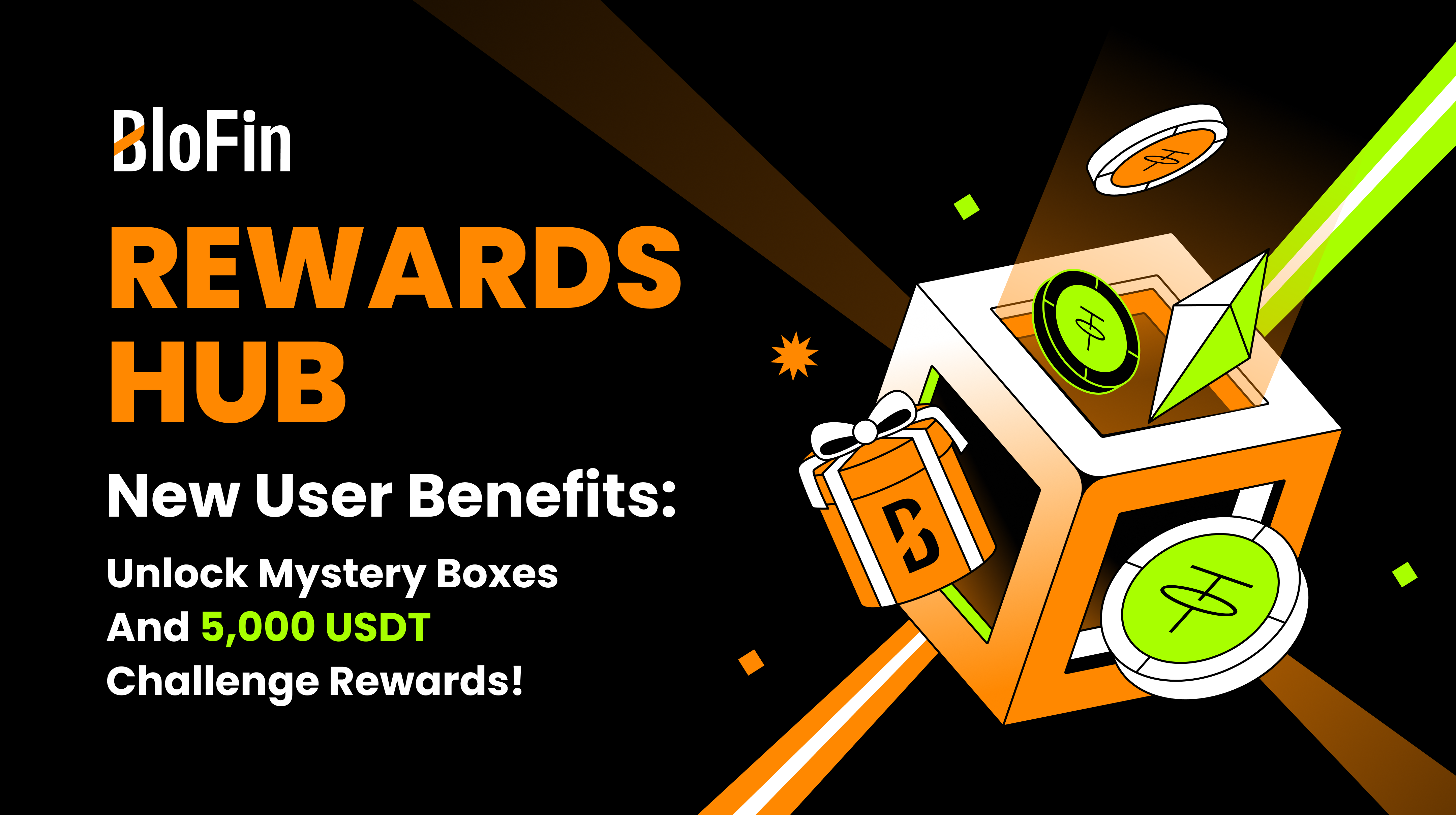 Rewards Hub | BlockFin - Complete tasks to win rewards